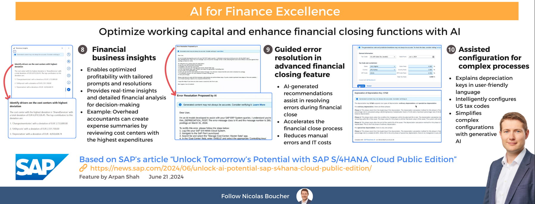 10 Use Cases of AI in SAP